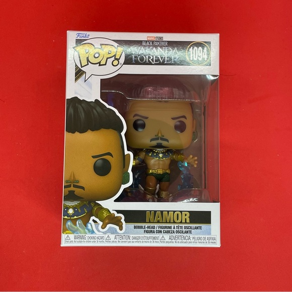Funko | Toys | Funko Pop Namor 94 Black Panther Wakanda Forever Vinyl ...